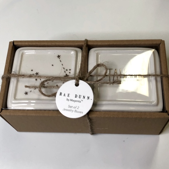 Rae Dunn | Storage & Organization | Rae Dunn Ceramic Taurus Jewelry ...